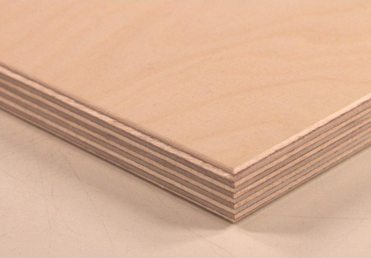 İahşap 35x85 Cm (Kalınlık 18 Mm) (1 Adet) Marin Kontraplak Huş ...
