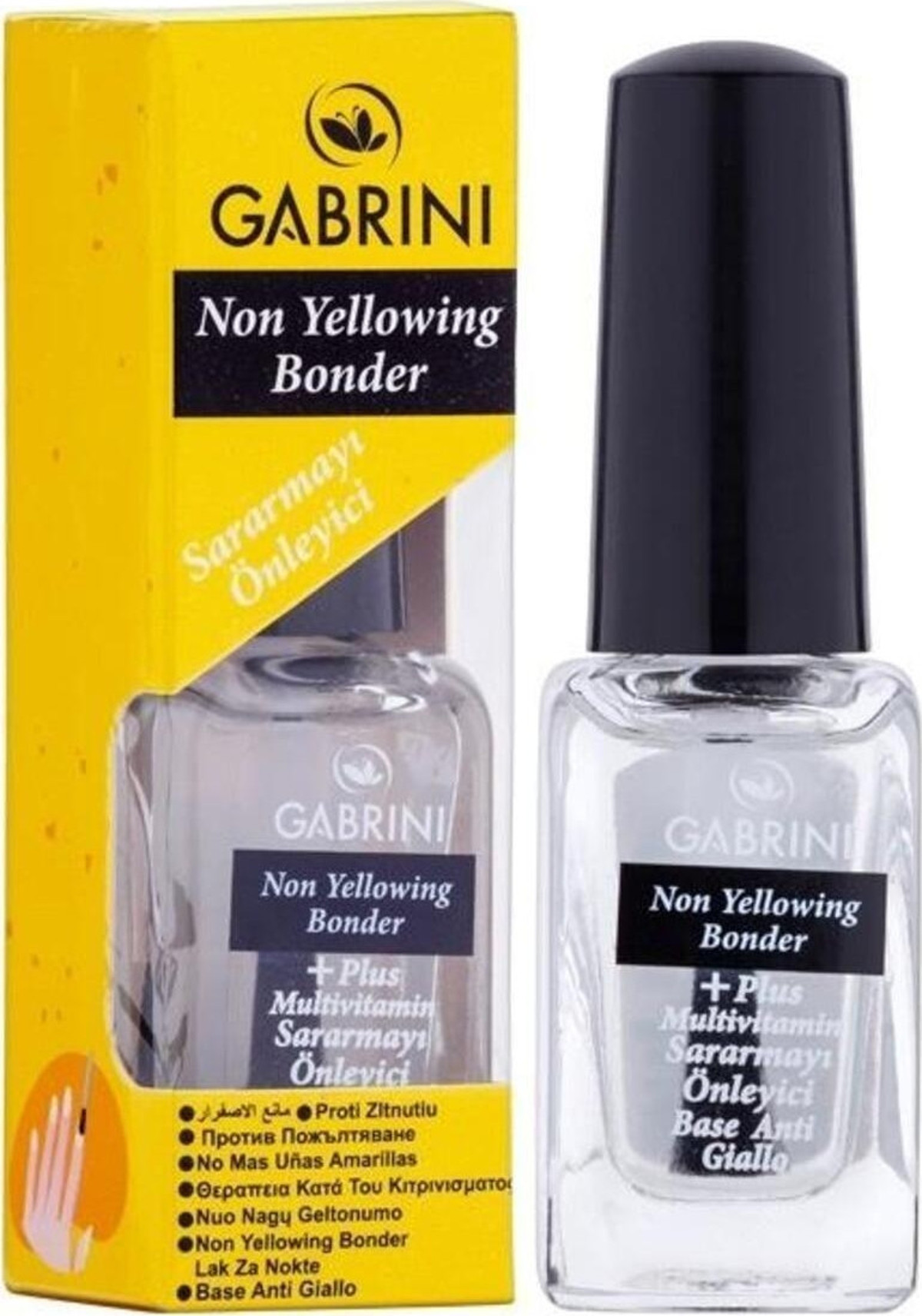 Gabrini Sararma Önleyici Tırnak Bakım Yağı - Non Yellowing Bonder - idefix