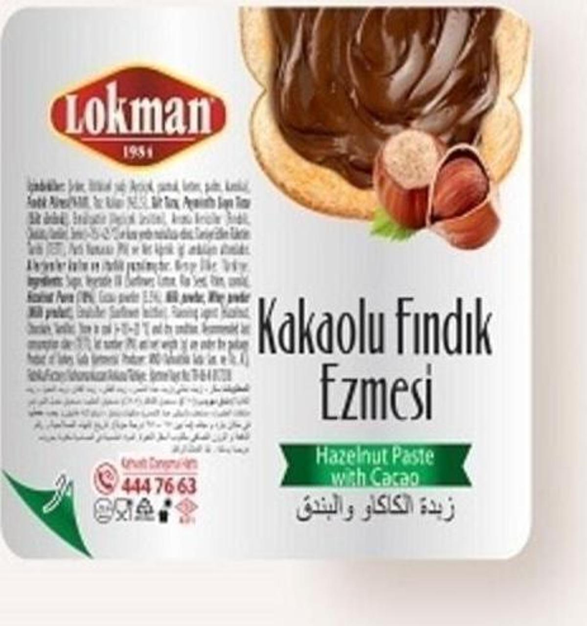 Lokman 15 Gr Kakaolu Fındık Krema - idefix