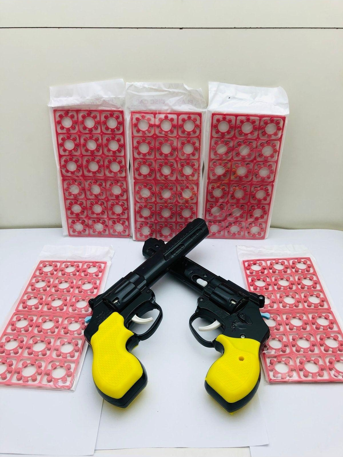 PeriYedi Smith Wesson 8 Patlar 2 Adet Kapsül Pat Pat Tabanca Ve 90 Adet Kapsül - idefix