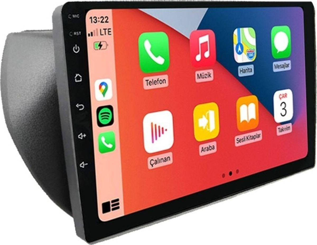 Maitech MTC 432 Serisi Fiat Fiorino 2008-2015 Model Uyumlu 4GB Ram 64GB Hafıza Carplay Android ...