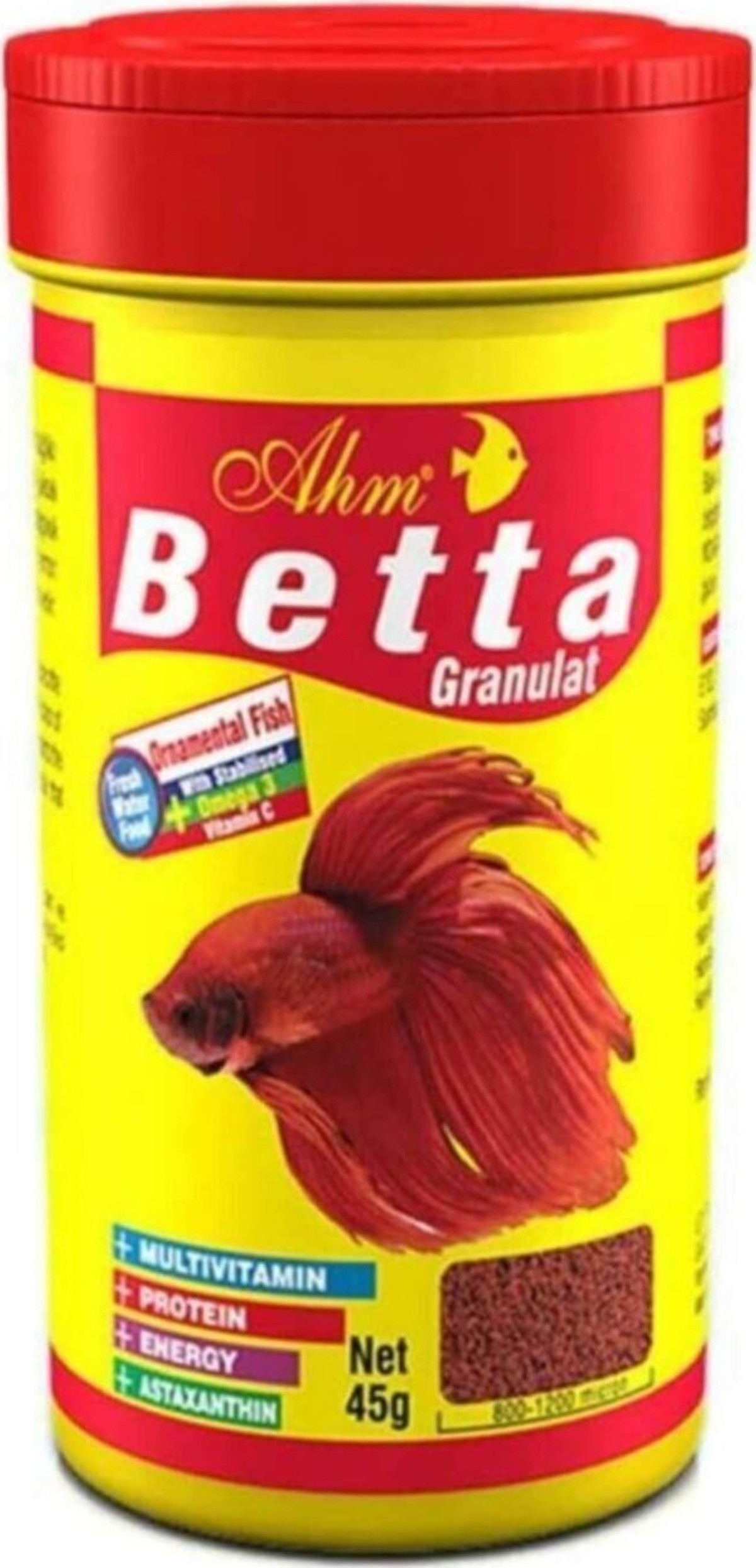 Ahm Beta Granul Food 100 Ml Balık Yemi - idefix