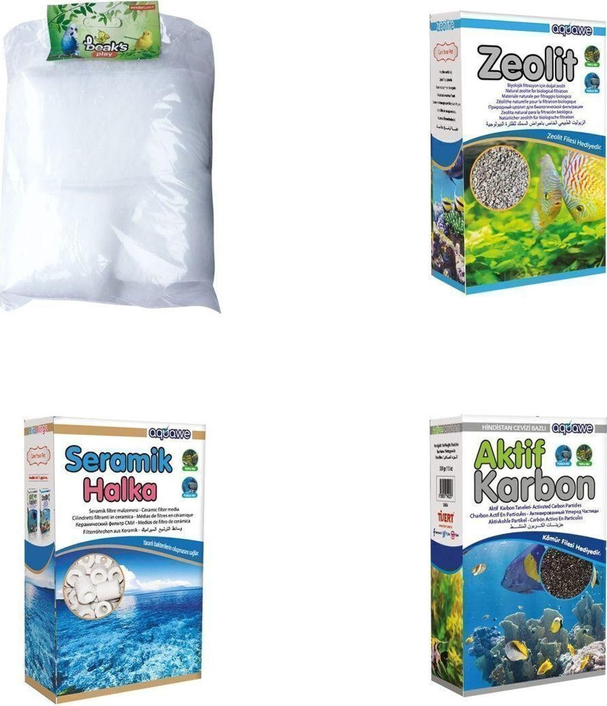 Ti-Sert Tisert Sump Ve Dış Filtre Malzeme Bakım Seti, Seramik, Elyaf ...