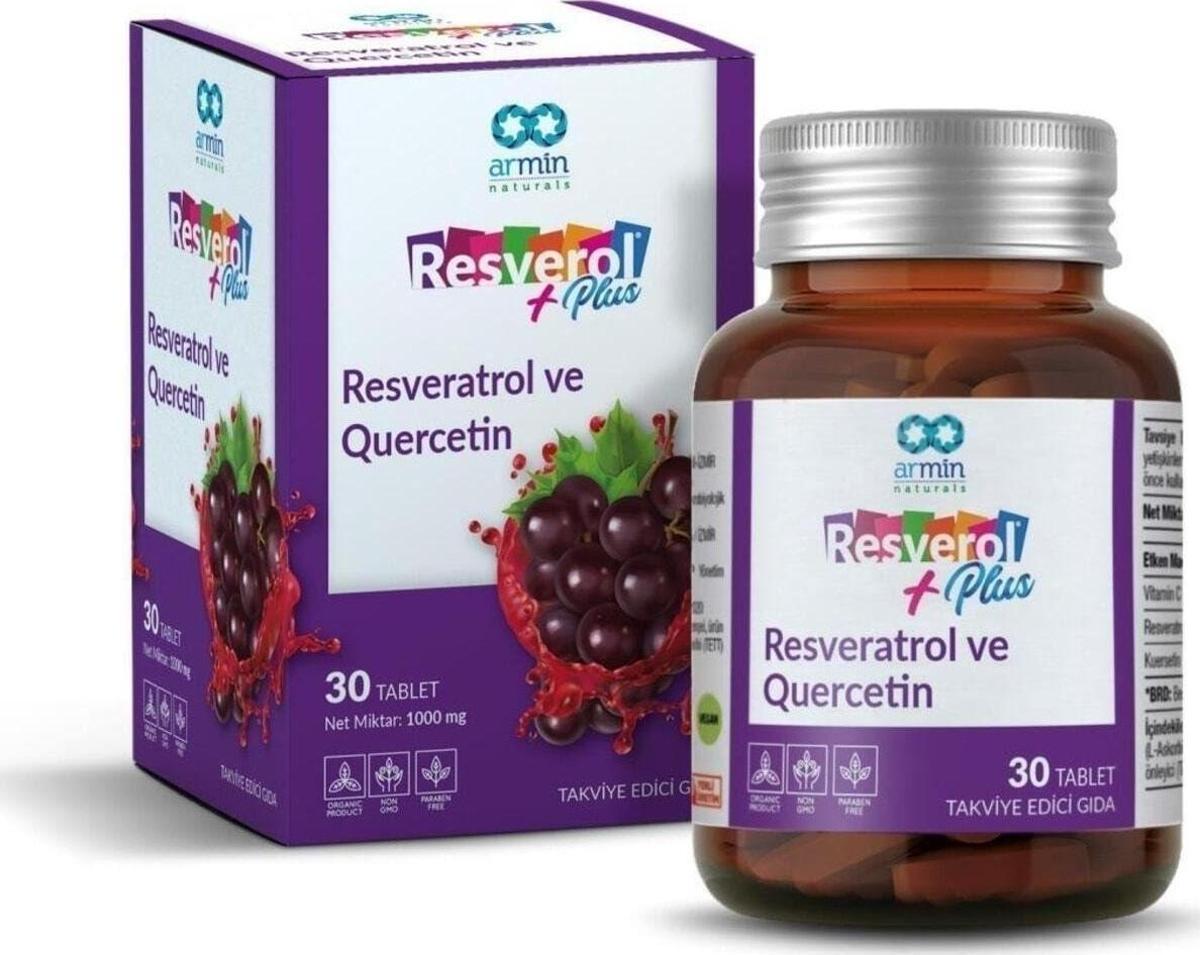 Armin Resverol Plus Quercetin 30 Tablet - idefix