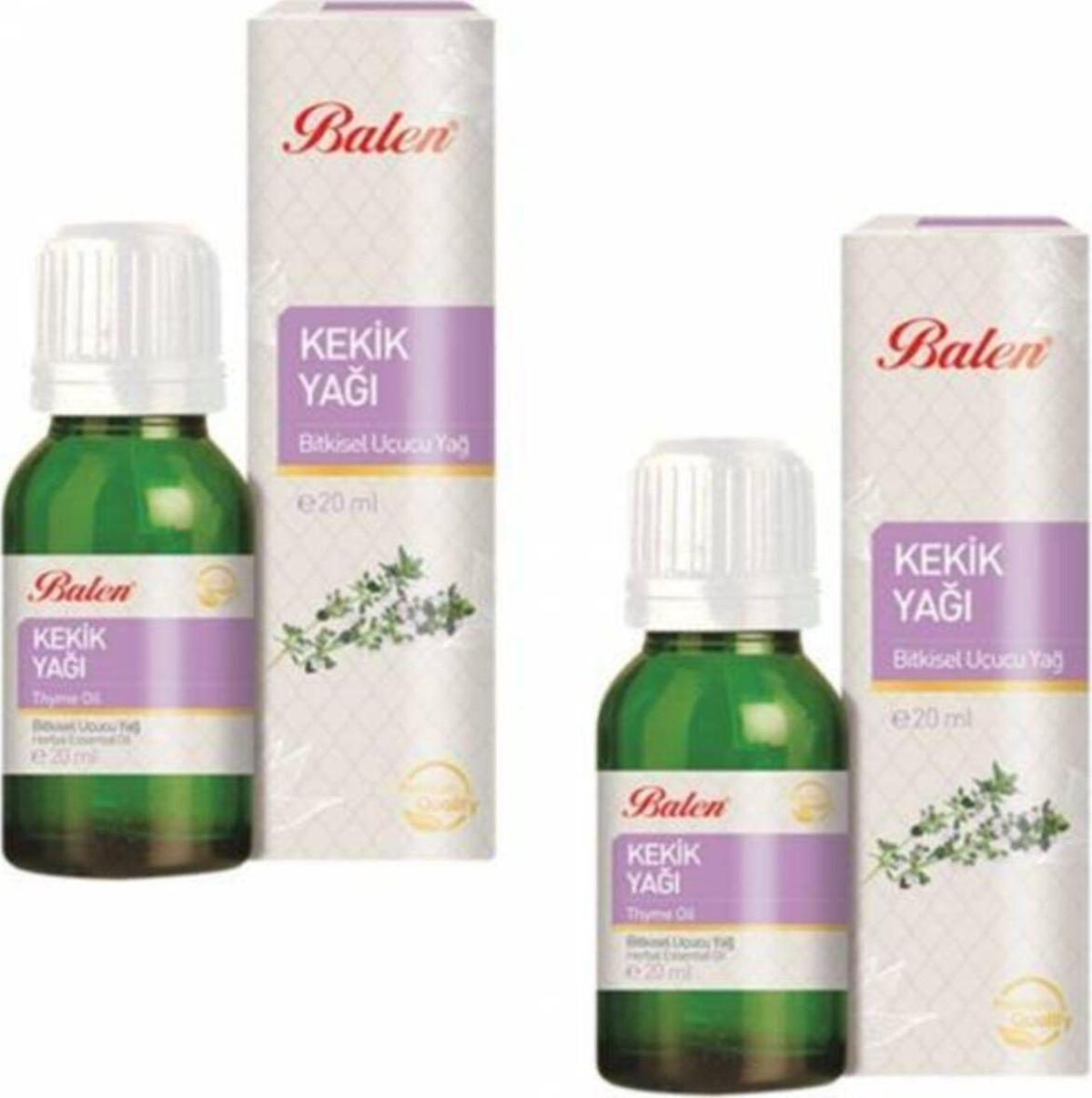 2 Kutu Kekik Yağı Doğal Bitkisel Uçucu Yağ 20 Ml X 2 - idefix
