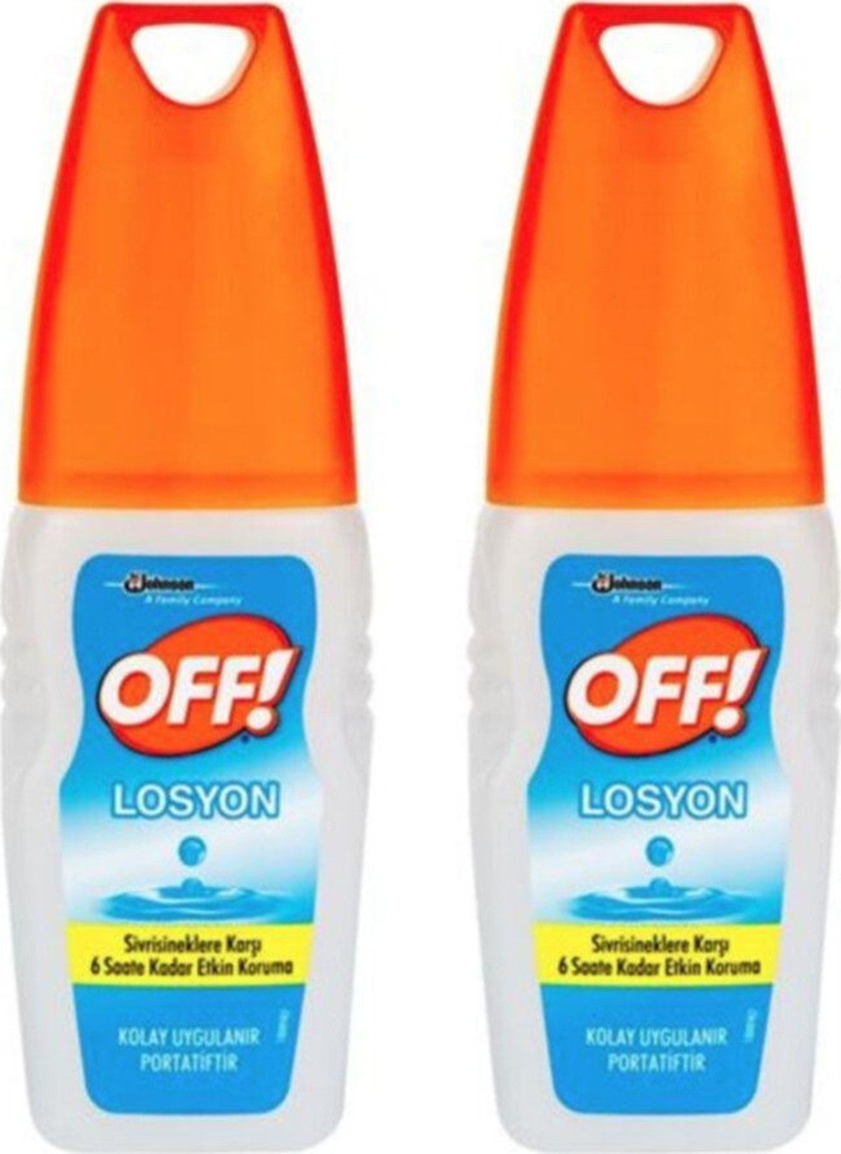 Raid Off Losyon 6 Saate Kadar Etkili Koruma Sinek Kovar 100 Ml X2 Adet ...