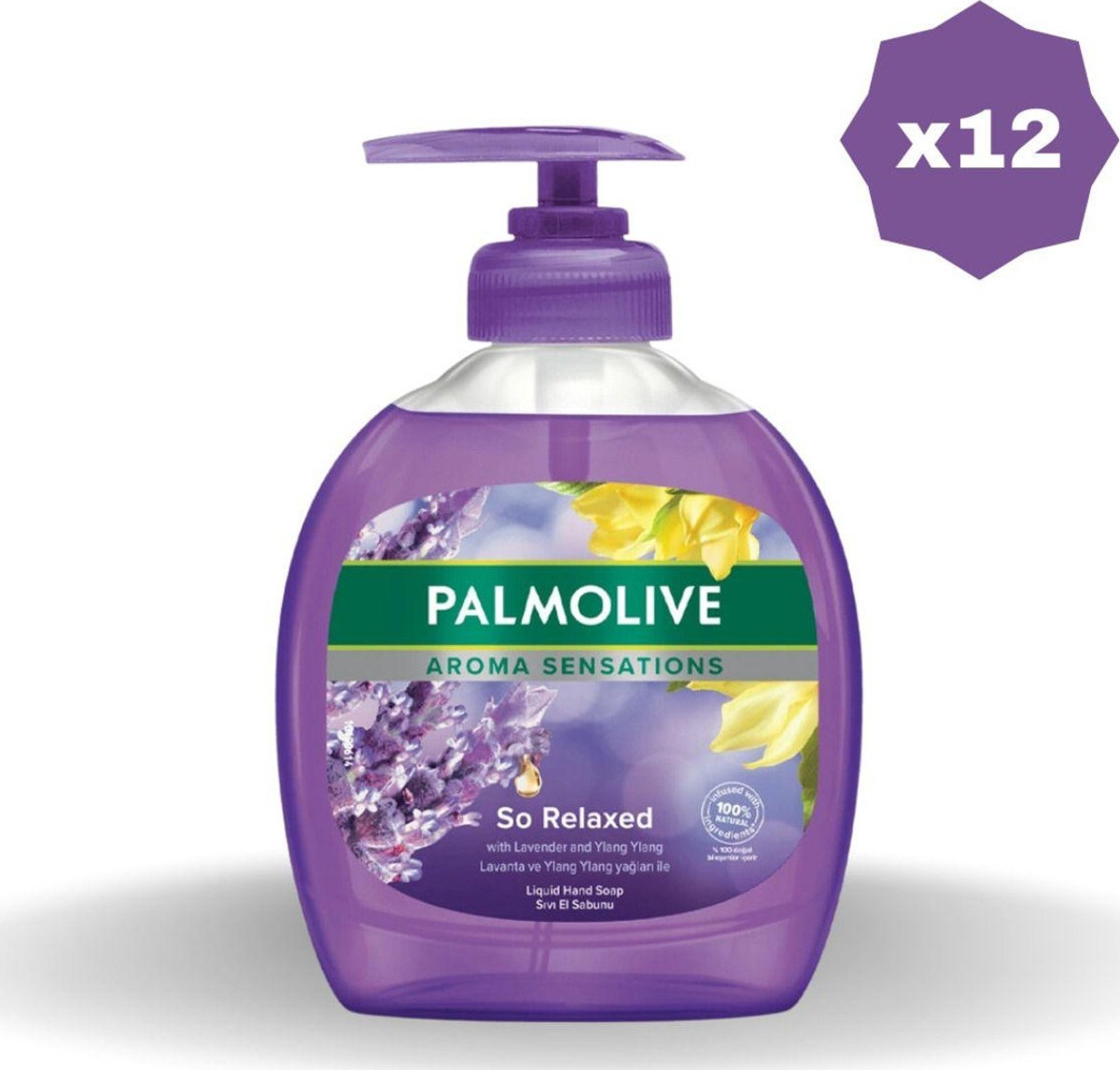 Palmolive Sıvı Sabun Relax 300Ml - (12 Adet) - idefix