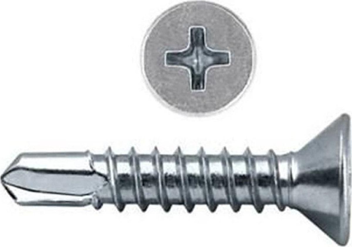 3,5x16 Matkap Uçlu Akıllı Vida (100 Adet) - idefix