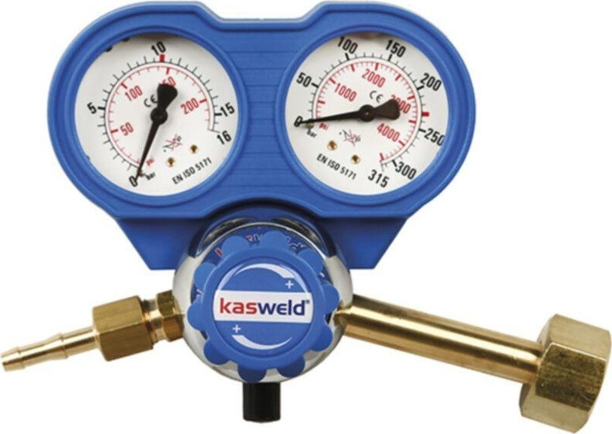 Kasweld Güneş Gaz Armatürleri - Oksijen Basınç Düşürücü Oksijen Saati