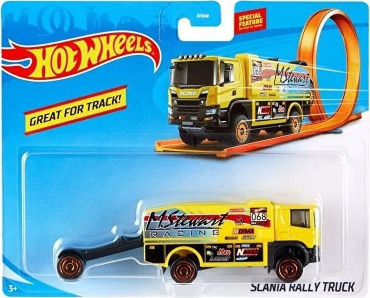 Mattel Bfm60 Hot Wheels Kamyonlar - Scanıa Rally Truck - idefix