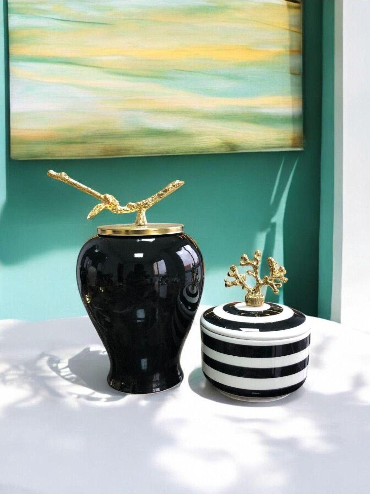 Dekoratif Seramik Figür Başlıklı Elegans Şah Küp Takımı – Şık tasarım ...