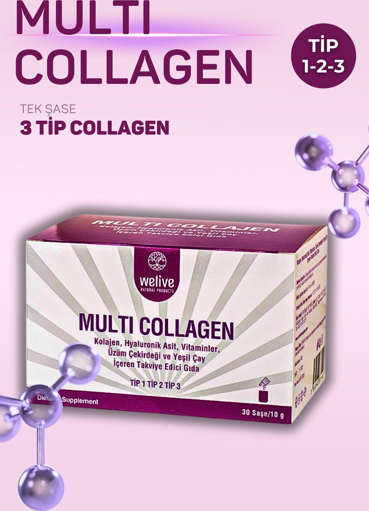 Welive Welıve Multı Kollajen (Tip1,Tip2,Tip3 Collagen) - idefix