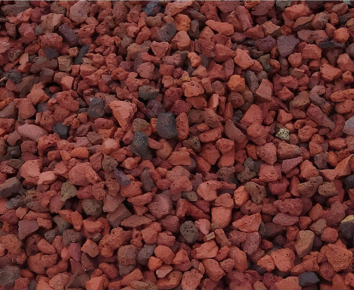 Ard Peyzaj Pomza Taşı Kırmızı 5-10 Mm 5 Lt Pomza Taşı Tarım Pomzası Lav ...