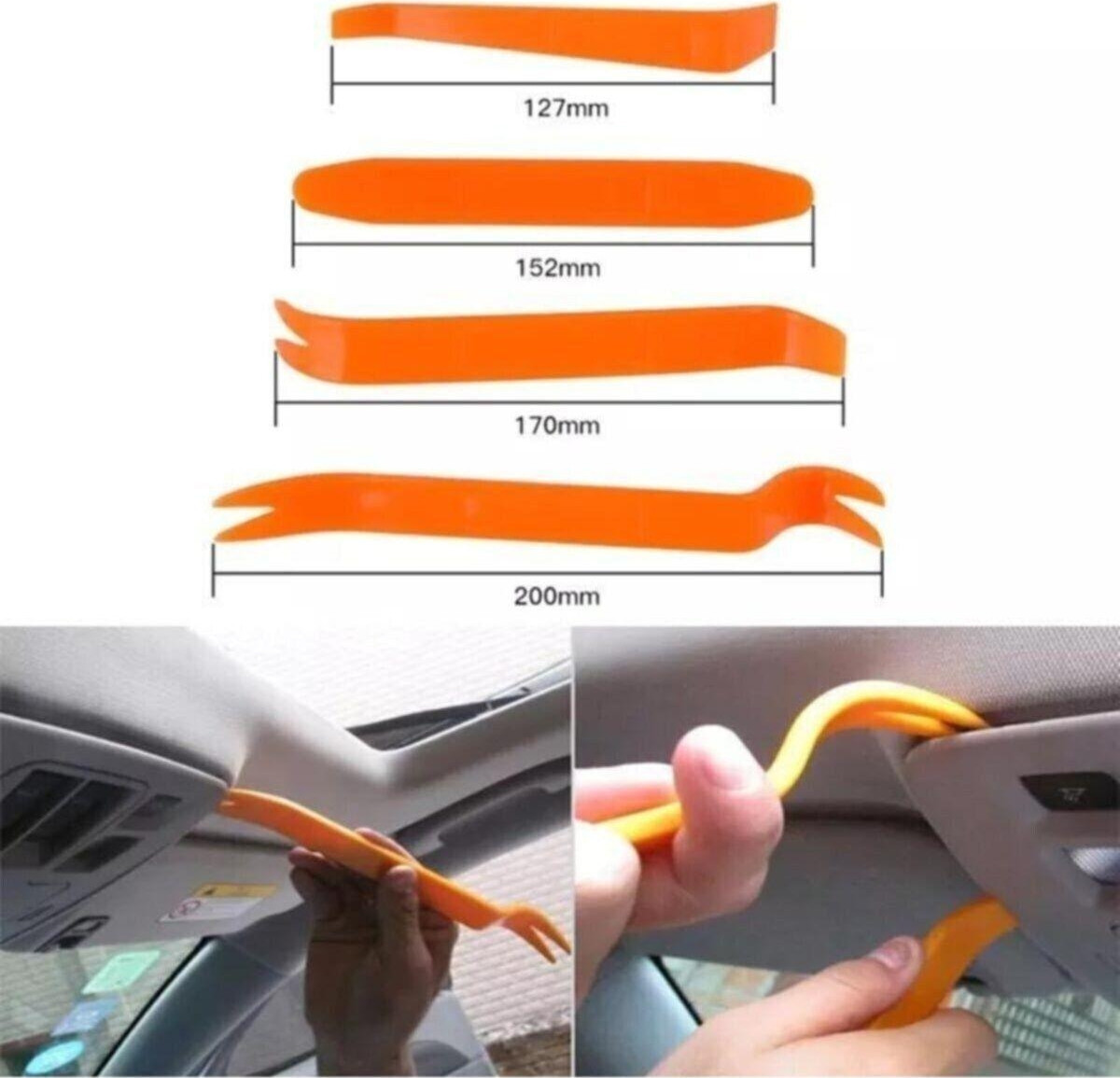 Nkt Group Oto Döşeme Teyp Sökme Aparatı Profesyonel Trim 4'Lü Set - idefix