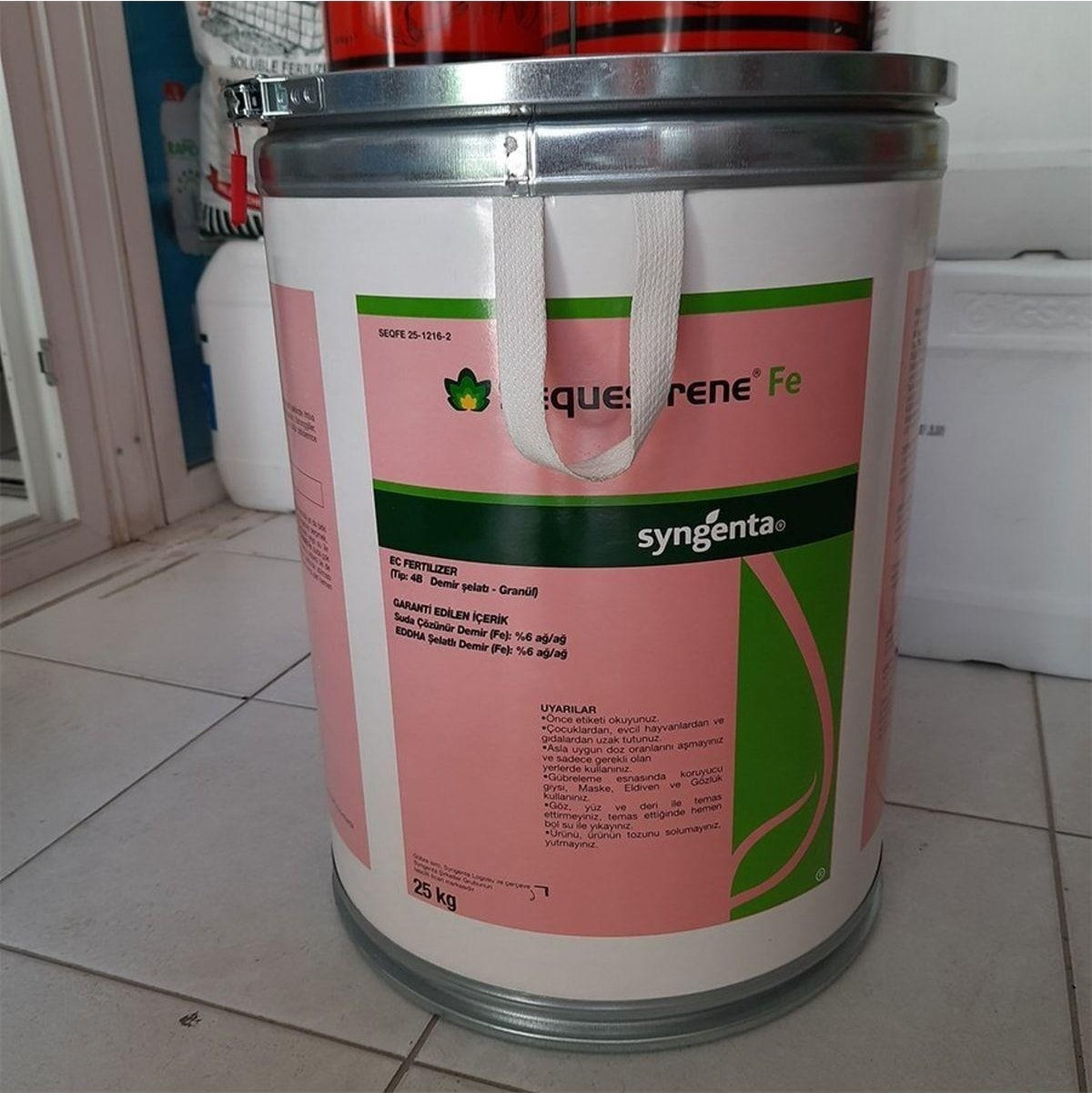 Sequestrene Fe Gübre, Demir Gübresi, Demir Şelatı, Yaprak Sararma Ilacı ...