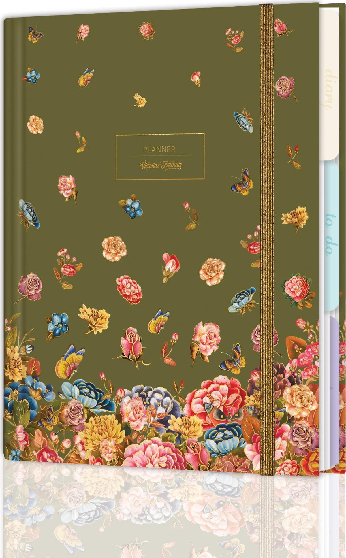 Victorias Journals Spiralli Süresiz Ajanda, 3 Bölmeli Tarihsiz ...