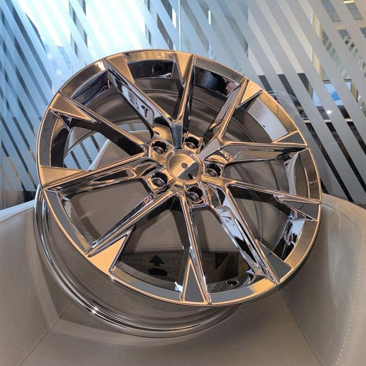 Kormetal 18 İnç 5X112 Akrep Krom Jant Modeli Seat (4 Adet) - idefix