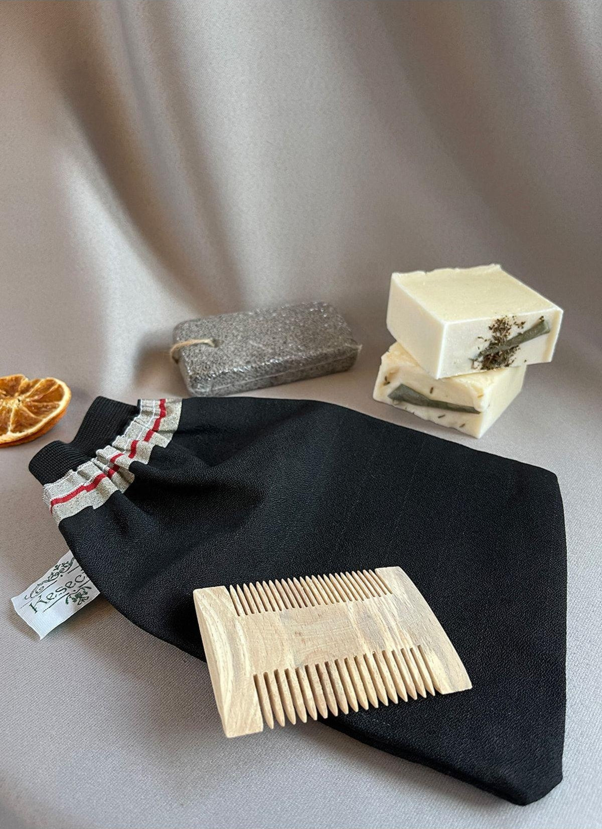 Eratos Hamam Spa Seti - Kalın Eldiven Tellak Ölü Deri Atma Kesesi ...