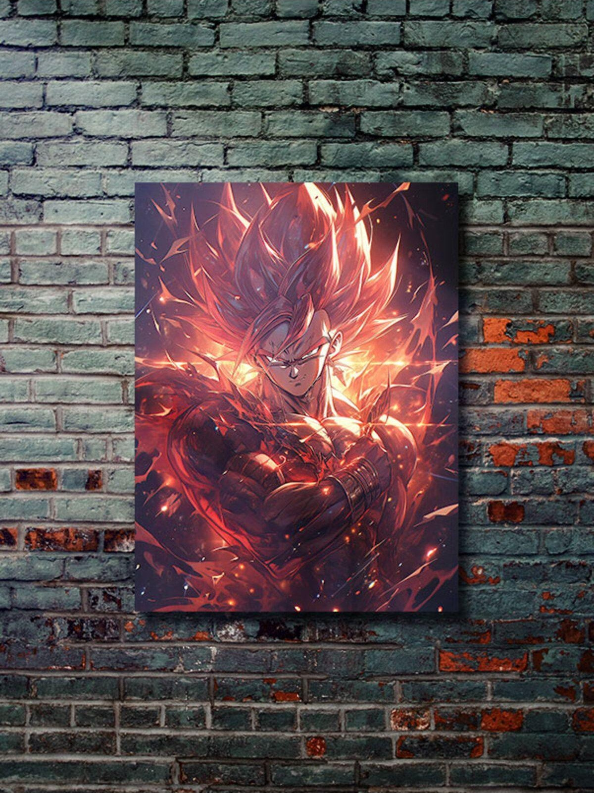 Znc Goku, Dragon Ball Poster, Özel Tasarım Kağıt Poster, Duvar Sanatı ...