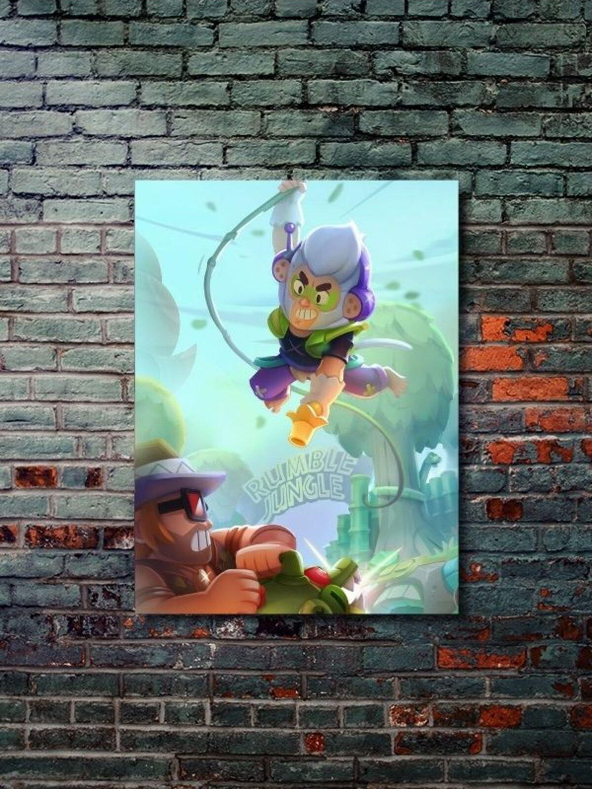 Znc Brawl Stars, Eşsiz Tasarım Oyun, Karakter Posterleri, Özel Tasarım ...