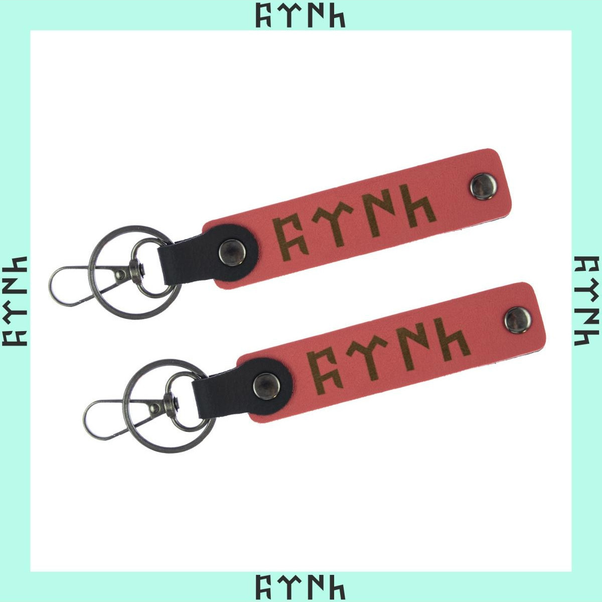 Miaju Göktürk Alfabesi İle Türk Yazılı, Türk Devletlerini Hatırlatan, Özel Anahtarlık, Mükemmel ...