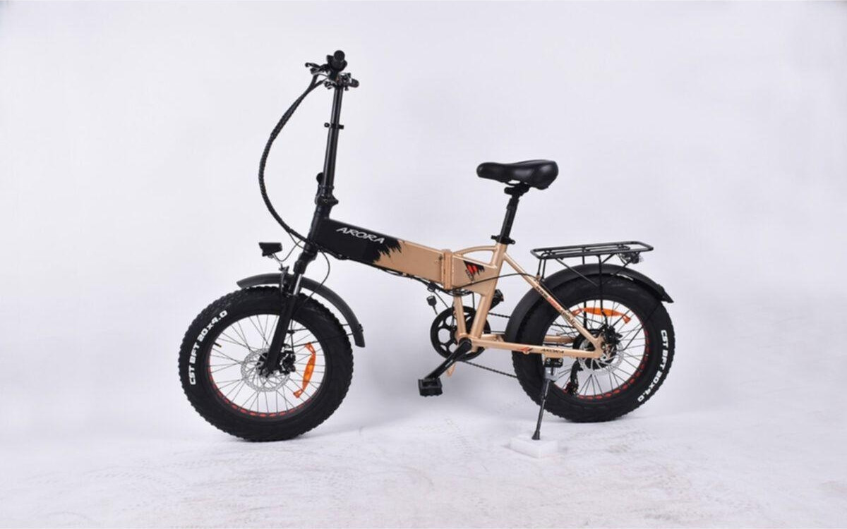 Berlin E-bıke Katlanabilir Kalın Tekerlekli Elektrikli Bisiklet - idefix