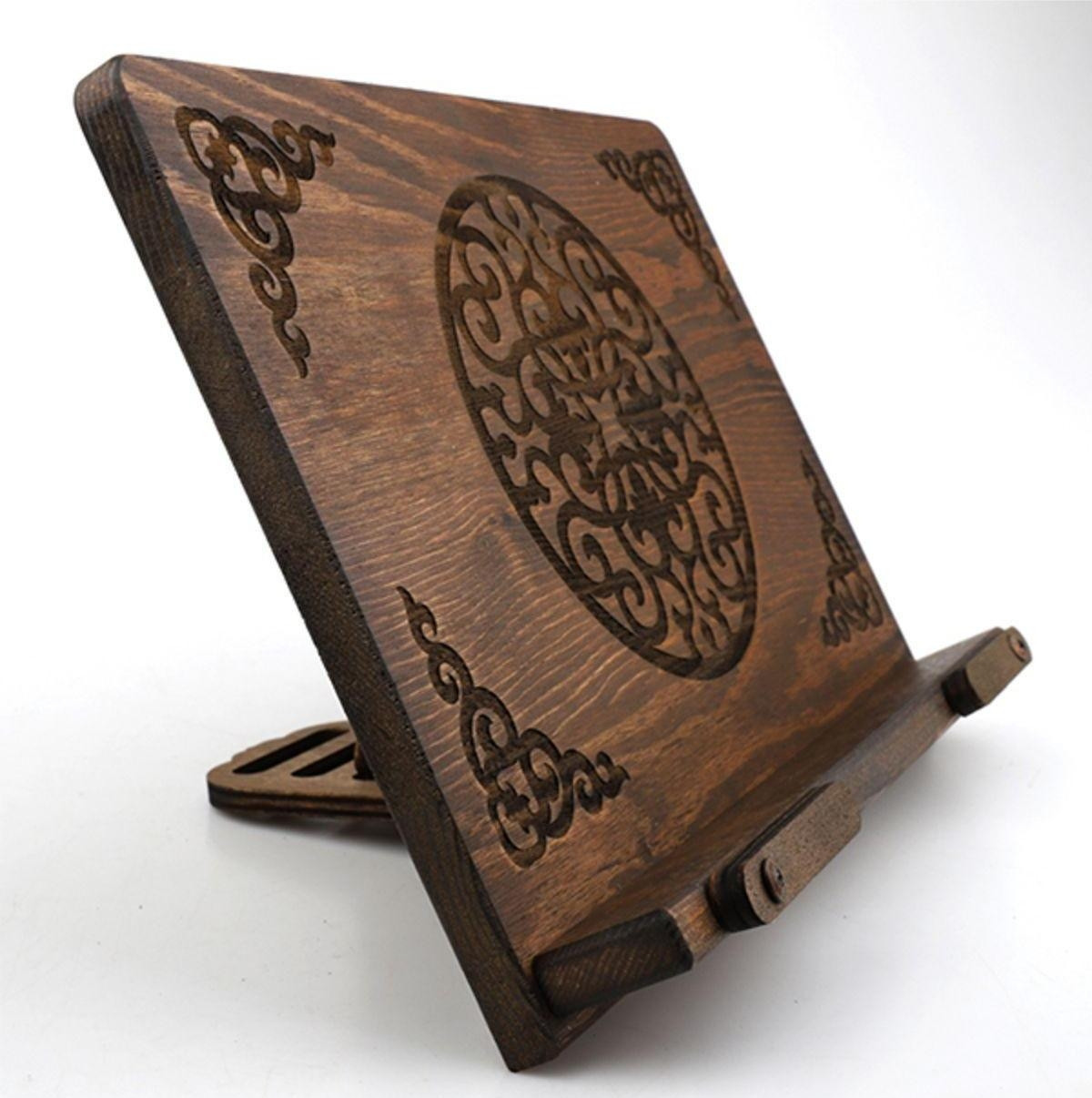 Çam Ağacı Ahşap Masaüstü Kademeli Rahle Kitap Okuma Standı Ahşap ...