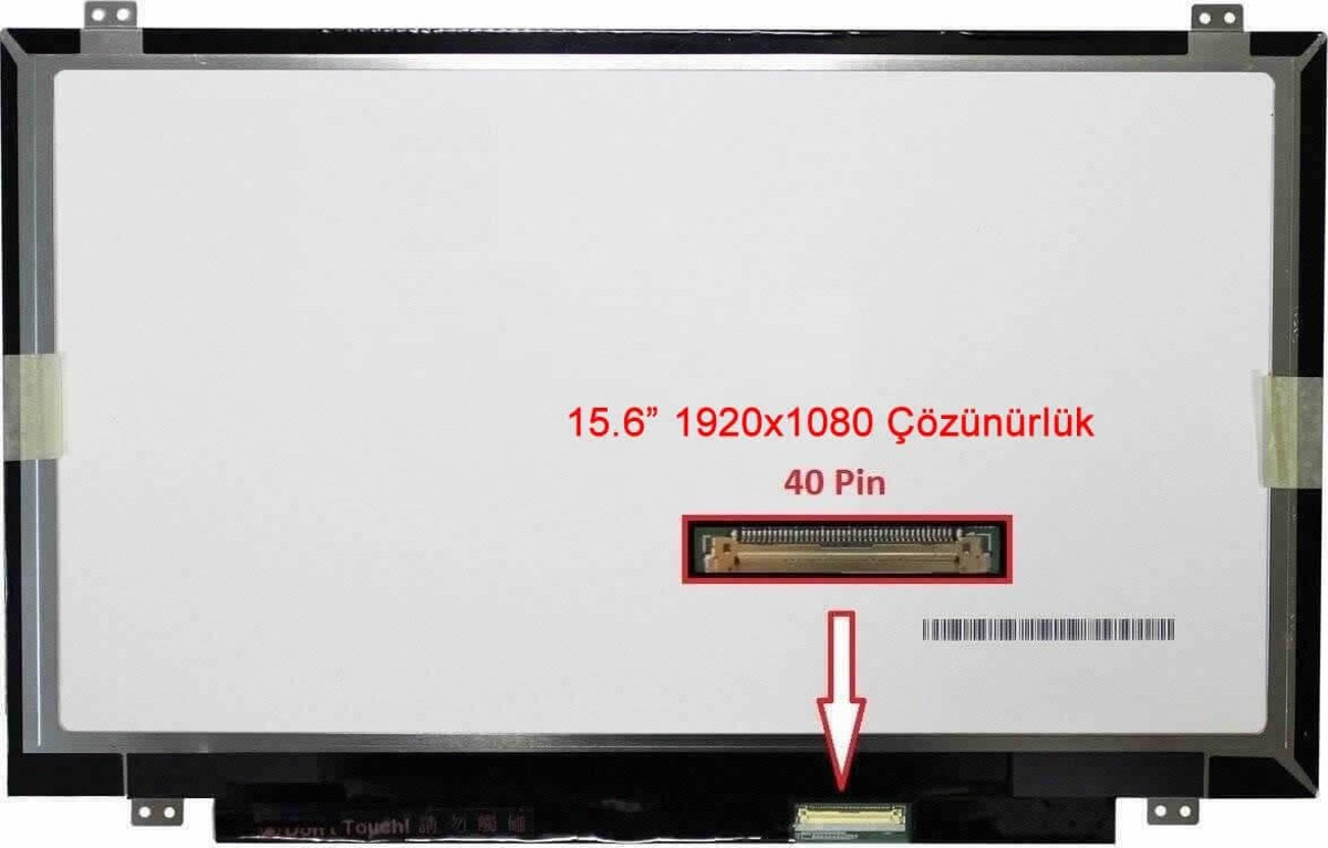 İnfostar B156HTN03.3 1920x1080 15.6" Slim 40 Pin FHD Notebook LCD Ekran ...