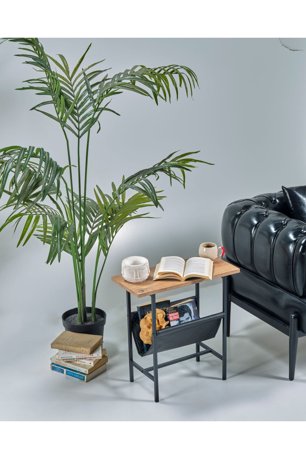 Lulu Home Lucky Sehpa Yan Sehpa Dergililkli Sehpa Metal Sehpa - idefix