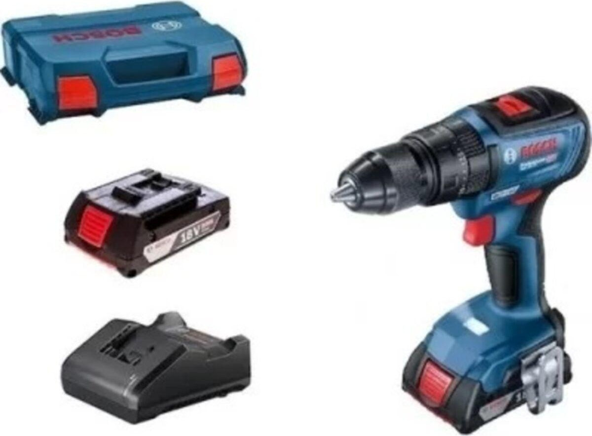 Bosch Professional GSB 18V-50 Akülü 2x2.0Ah Çift Akülü Darbeli Delme ...