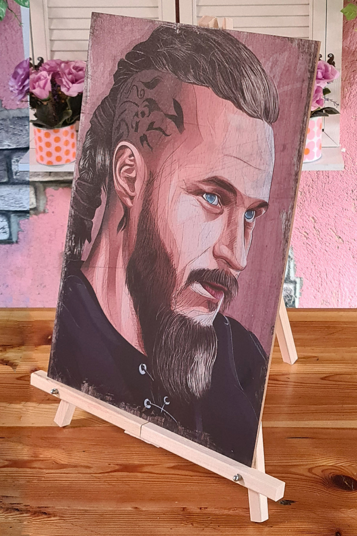 Binbirreyon Büyük Boy Akrobat Şövale Katlanabilir Masa Üstü Şövale ...