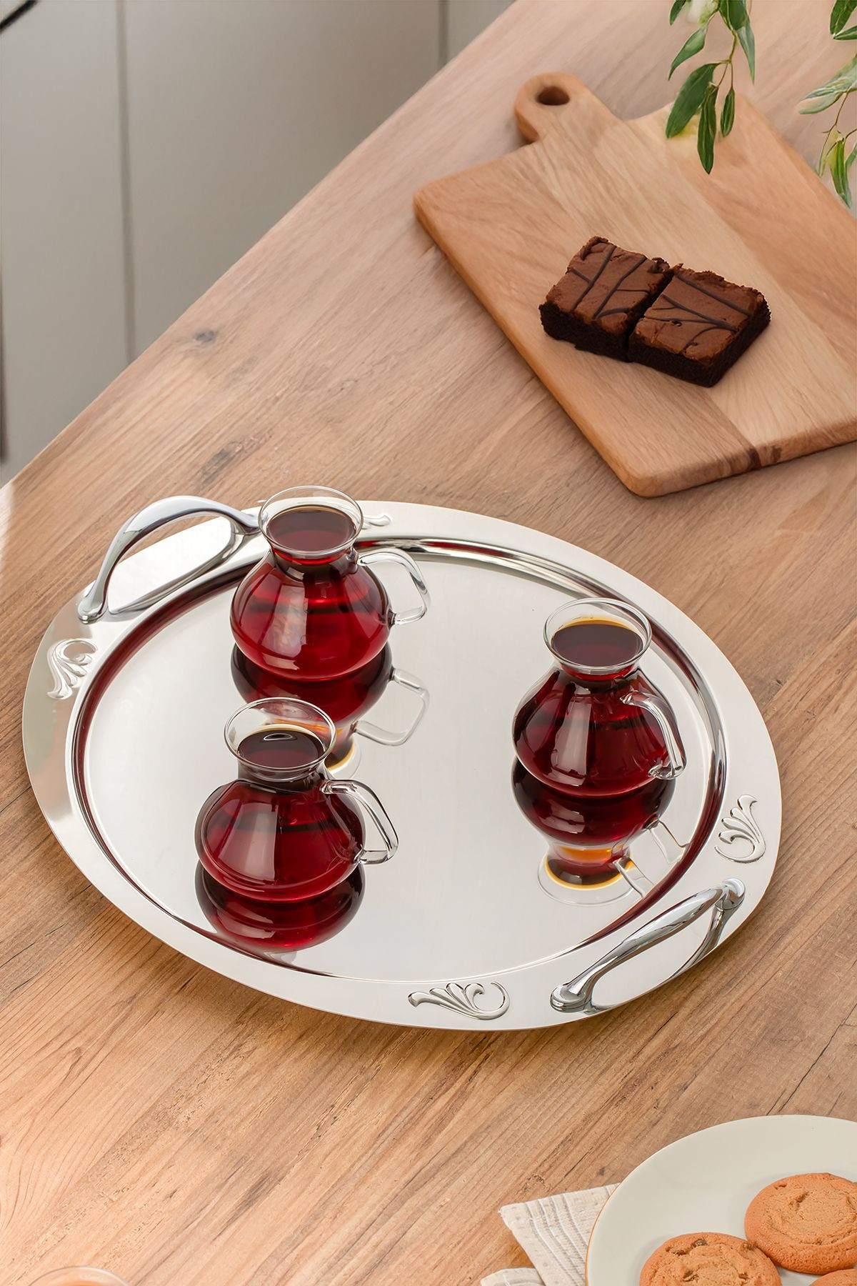 16043 Ehl-i Keyf 6lı Borosilikat Cam Çay Bardağı Seti 200 ml - idefix