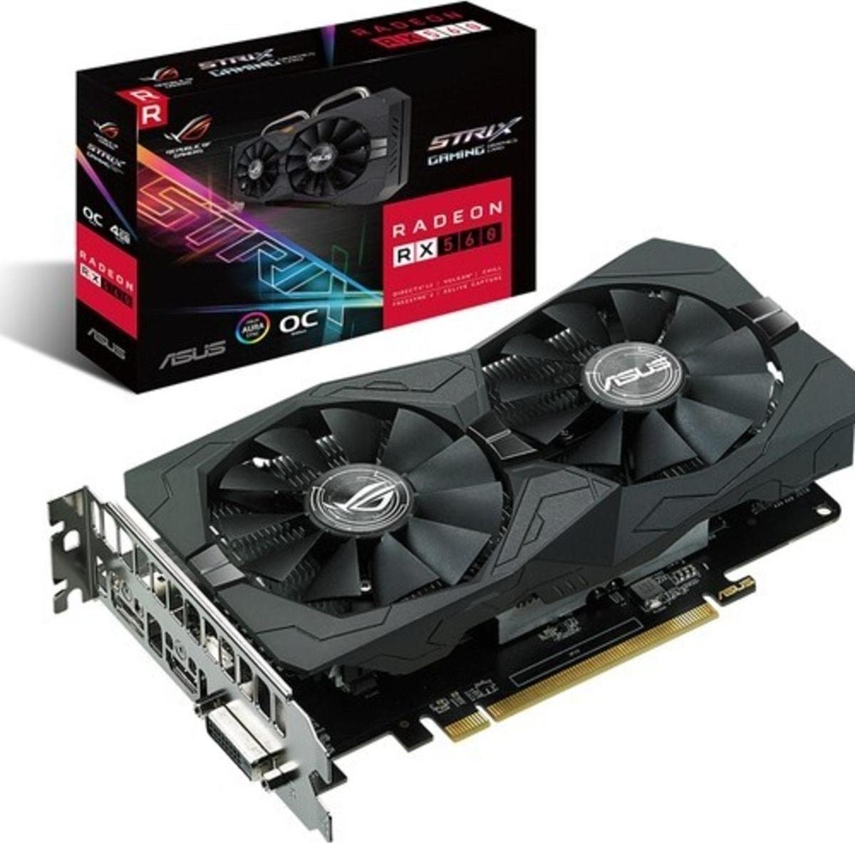 ASUS Radeon Dual-rx560-4g 4gb Gddr5 128bıt 1199mhz (hdmı 2xdp) Ekran Kartı - idefix