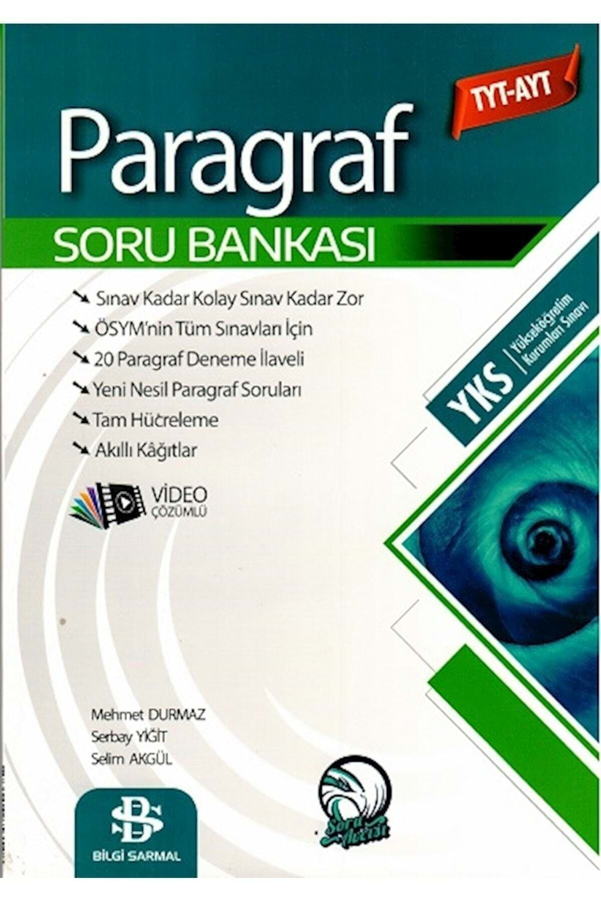 Bilgi Sarmal Tyt Ayt Paragraf Soru Bankası - Kitabı Fiyatları & Satın Al