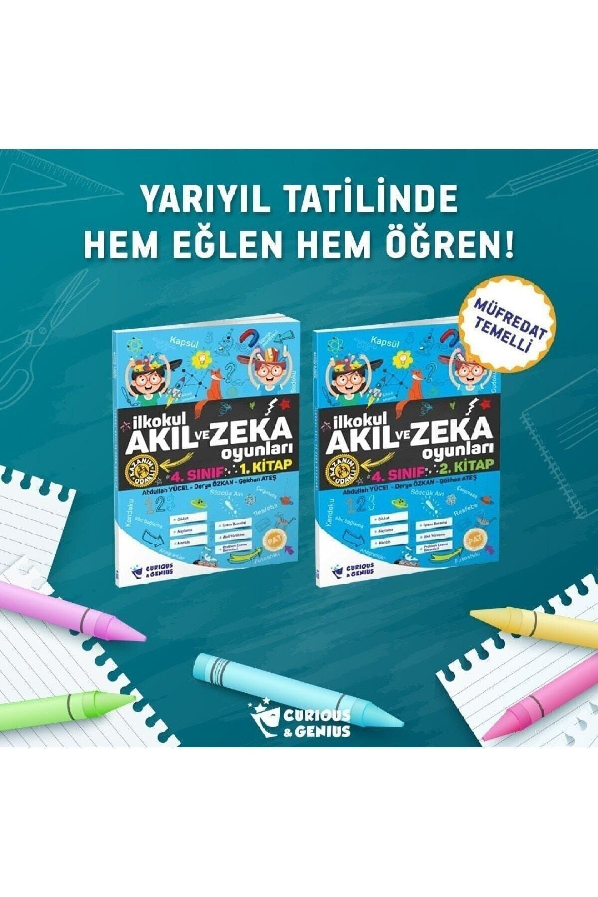 Curious&Genius Ilkokul Akıl Ve Zeka Oyunları 4.Sınıf Seti - undefined Kitabı Fiyatları & Satın Al