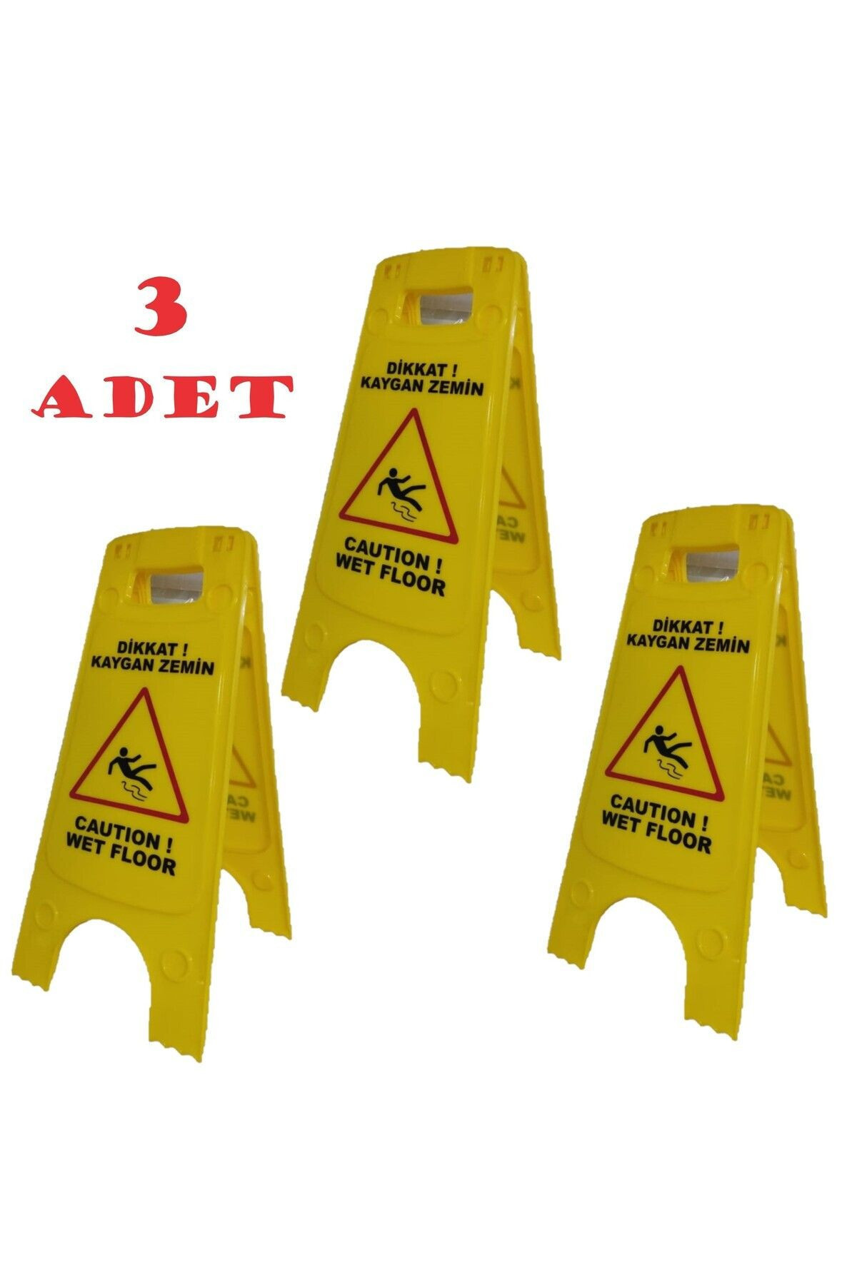 Kaygan Zemin Levhası 3 adet ıslak zemin levhası - idefix