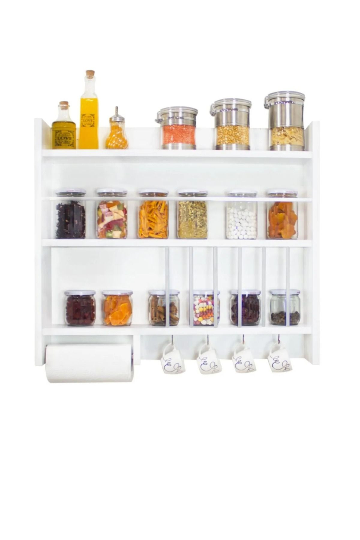 Ars Taş Ahşap Mutfak Terek Rafı Duvara Monte Mutfak Rafı Mutfak Tereği Eski Mutfak Tahtası Rafı ...