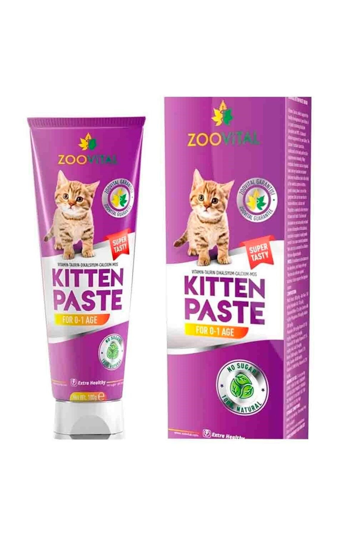 Kitten Paste Yavru Kedi Macunu Vitamin Deposu 100 gr - idefix