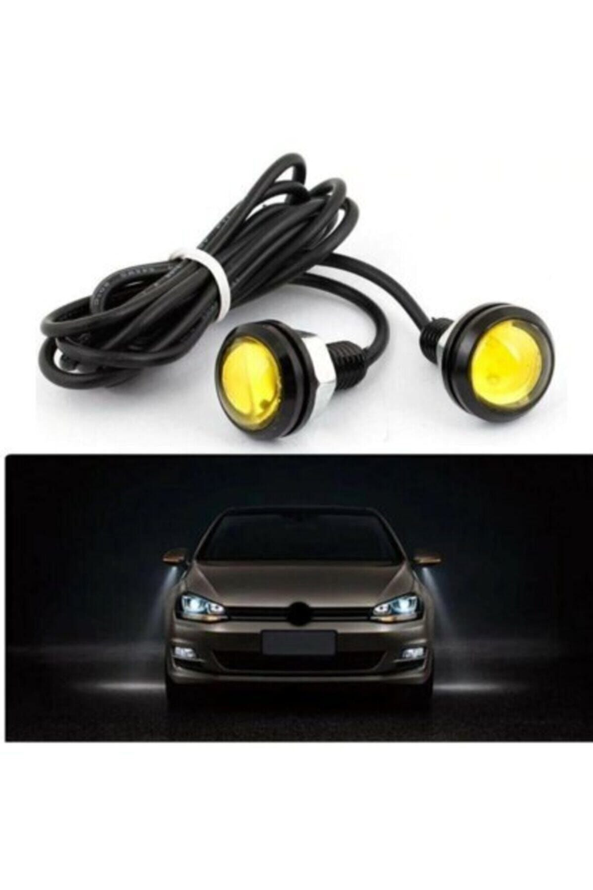 Balp 2 Adet Ayna Altı Led Kartal Göz Led Beyaz Renk Led Sis Ledi Plaka ...
