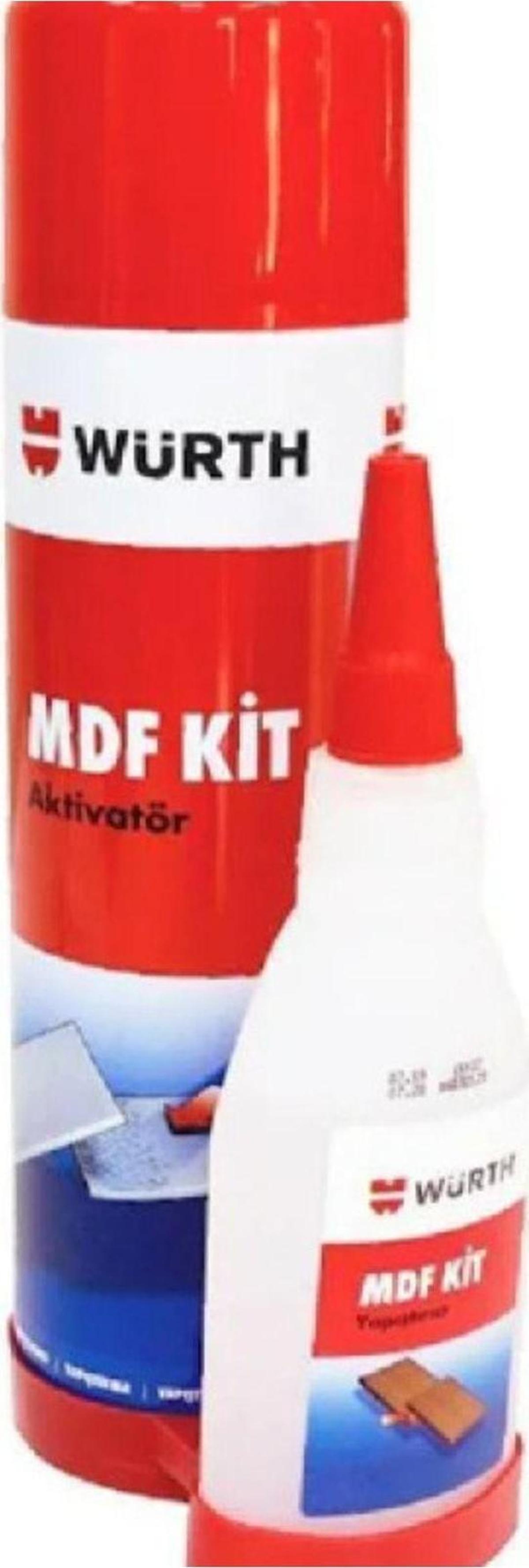 Würth Mdf Kit Aktivatör Hızlı Yapıştırıcı 100 Ml+500 Ml( 0892100444028 ...