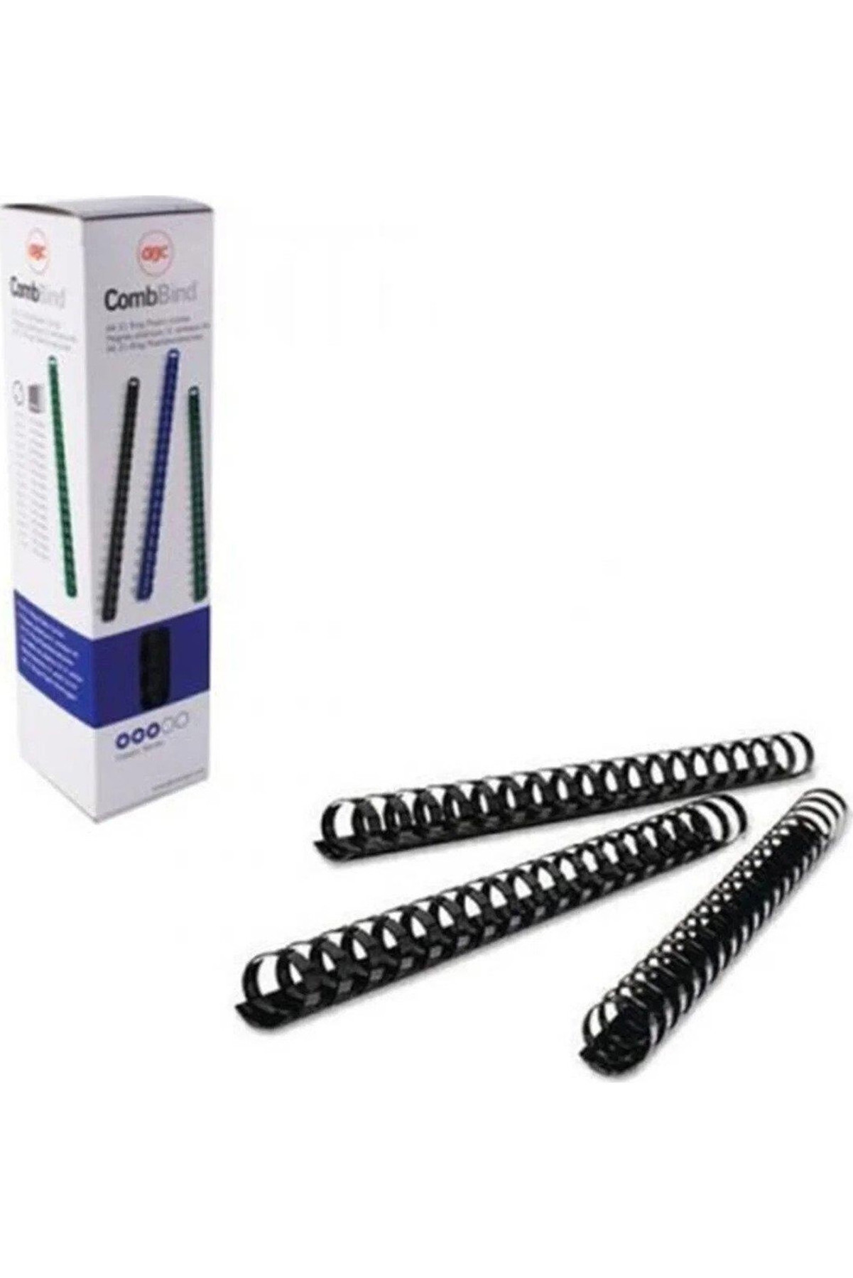 Gbc Spiral Plastik Combbind 45 MM Siyah Spiral (50 Li Paket) - idefix