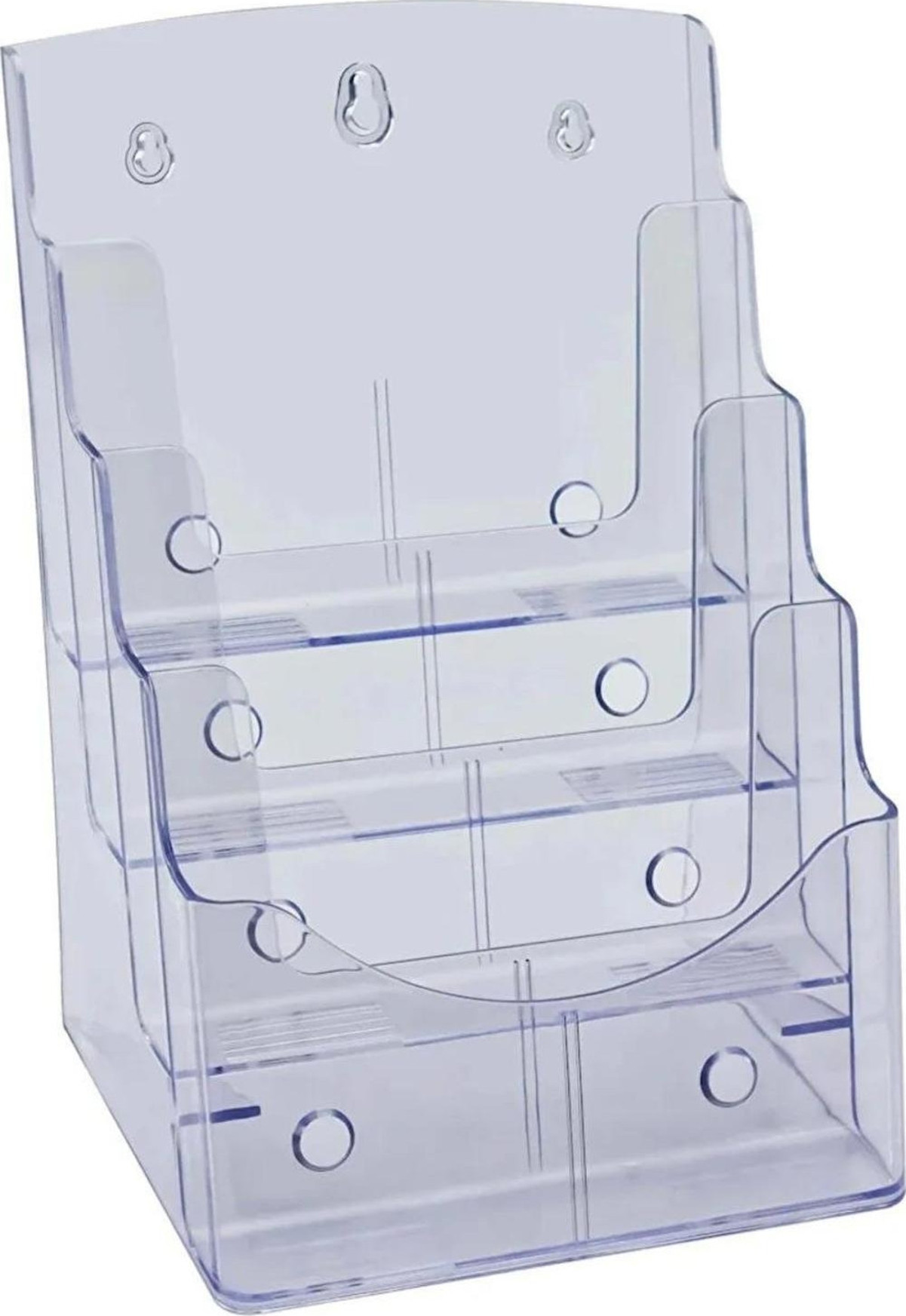 Mapi Masa Üstü Broşür Standı A5 3 Cepli Broşür Standı - idefix