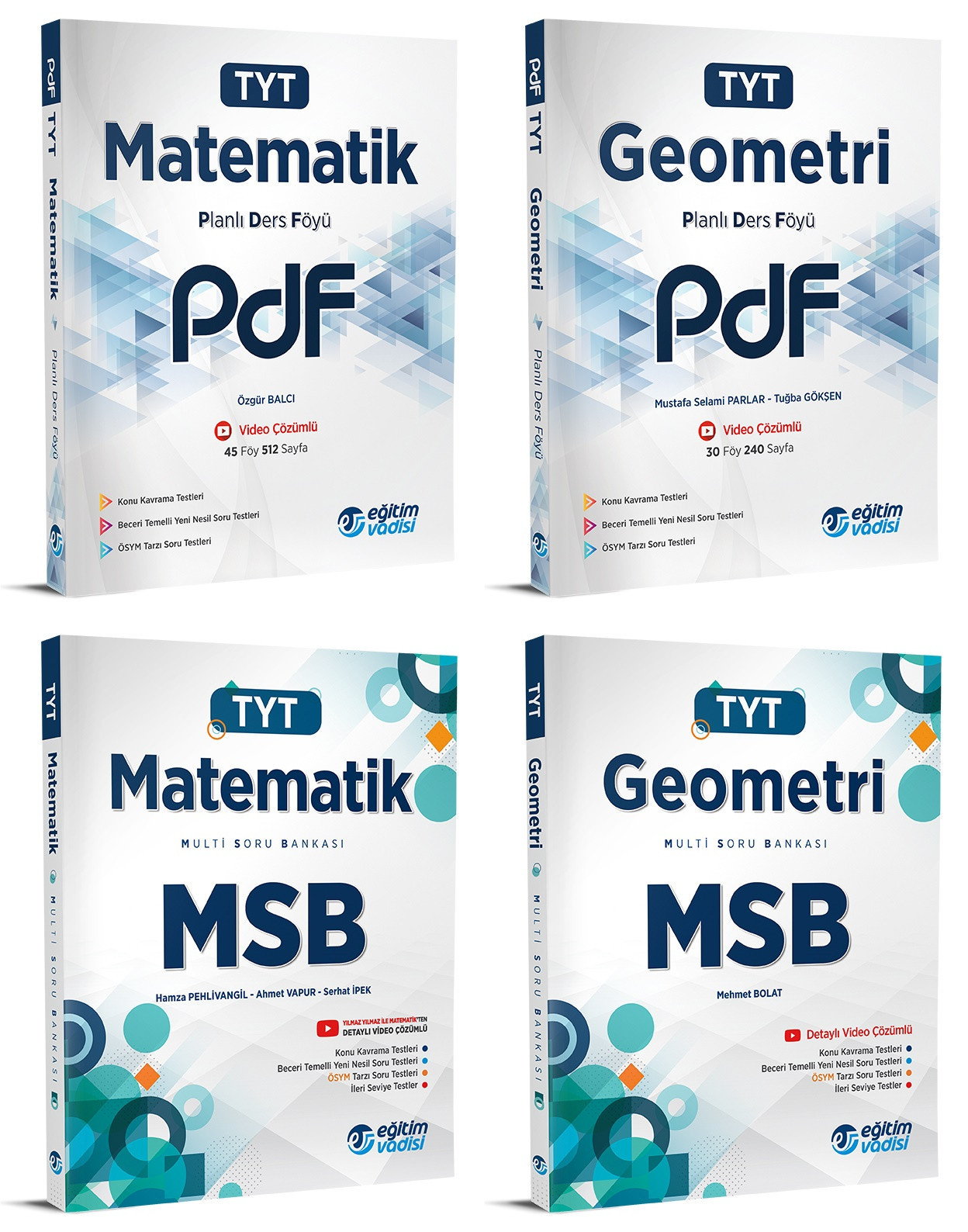 Eğitim Vadisi 2024 Tyt Matematik + Geometri Pdf + Msb Seti 4 Kitap - undefined Kitabı Fiyatları ...