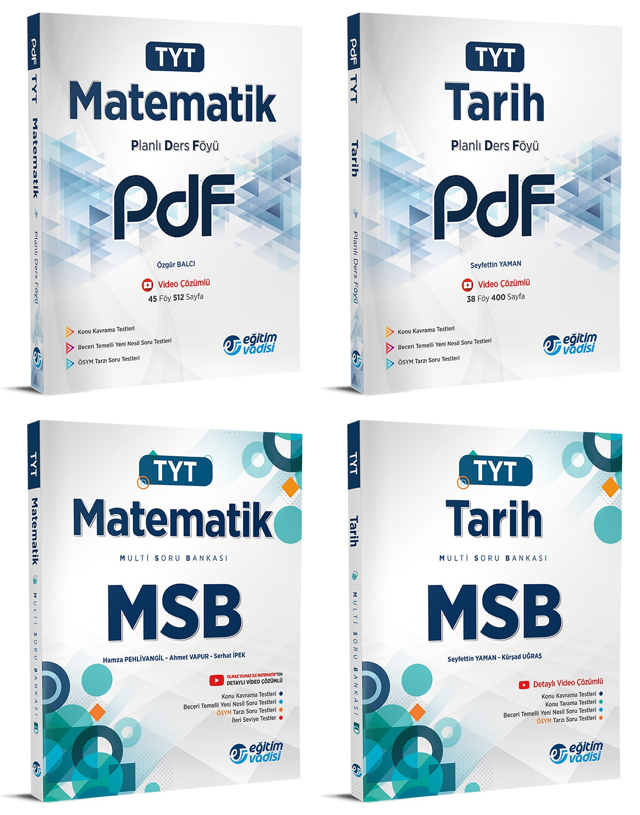 Eğitim Vadisi 2024 Tyt Matematik + Tarih Pdf + Msb Seti 4 Kitap - undefined Kitabı Fiyatları ...