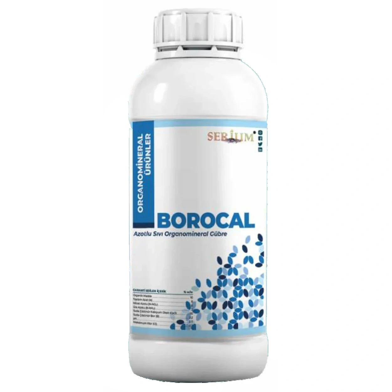 Serium Borocal Azotlu Sıvı Organomineral Gübre 1lt - idefix