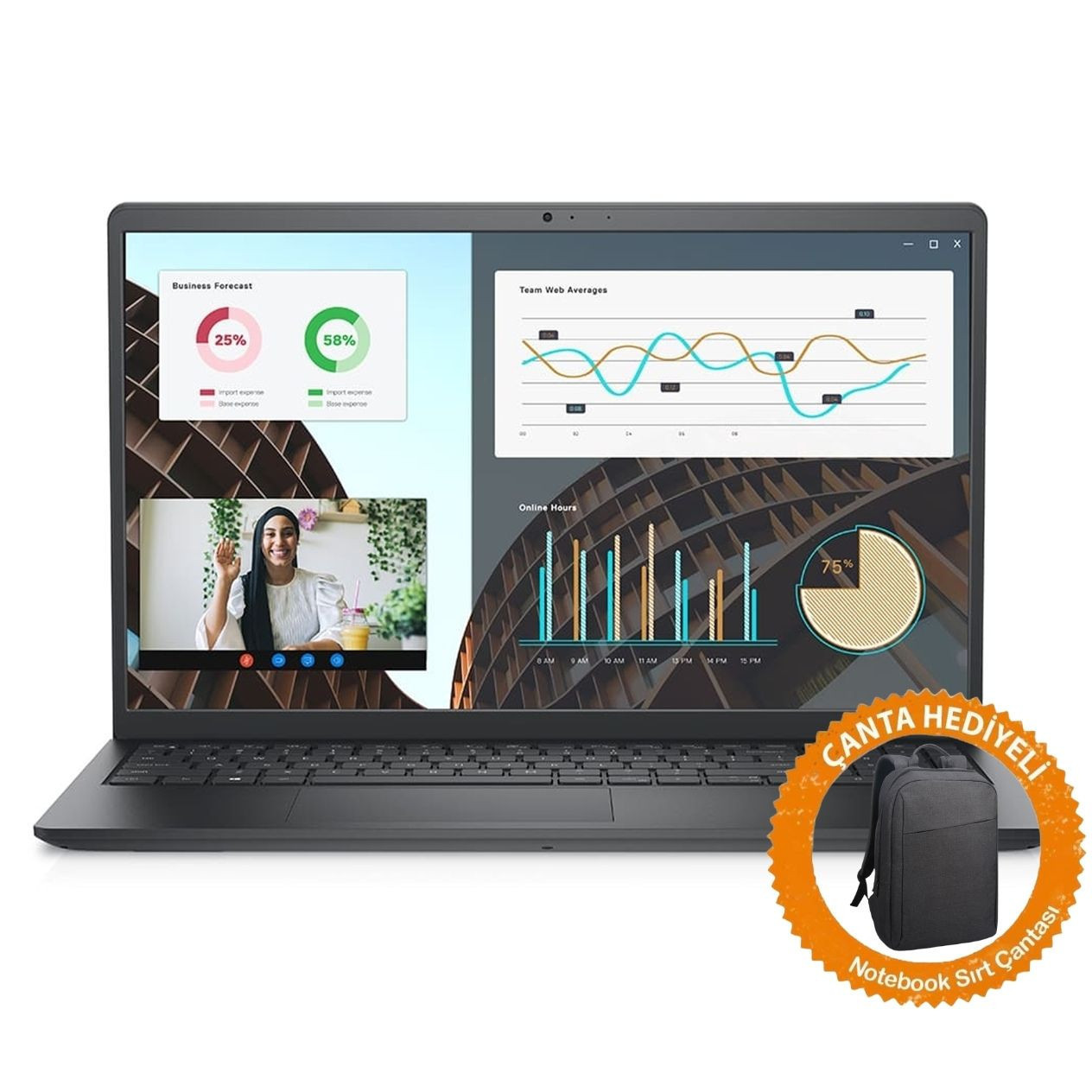 Dell 3530 İntel Core İ7 1355U 64GB 512GB SSD Freedos 15.6" Fhd 120Hz ...