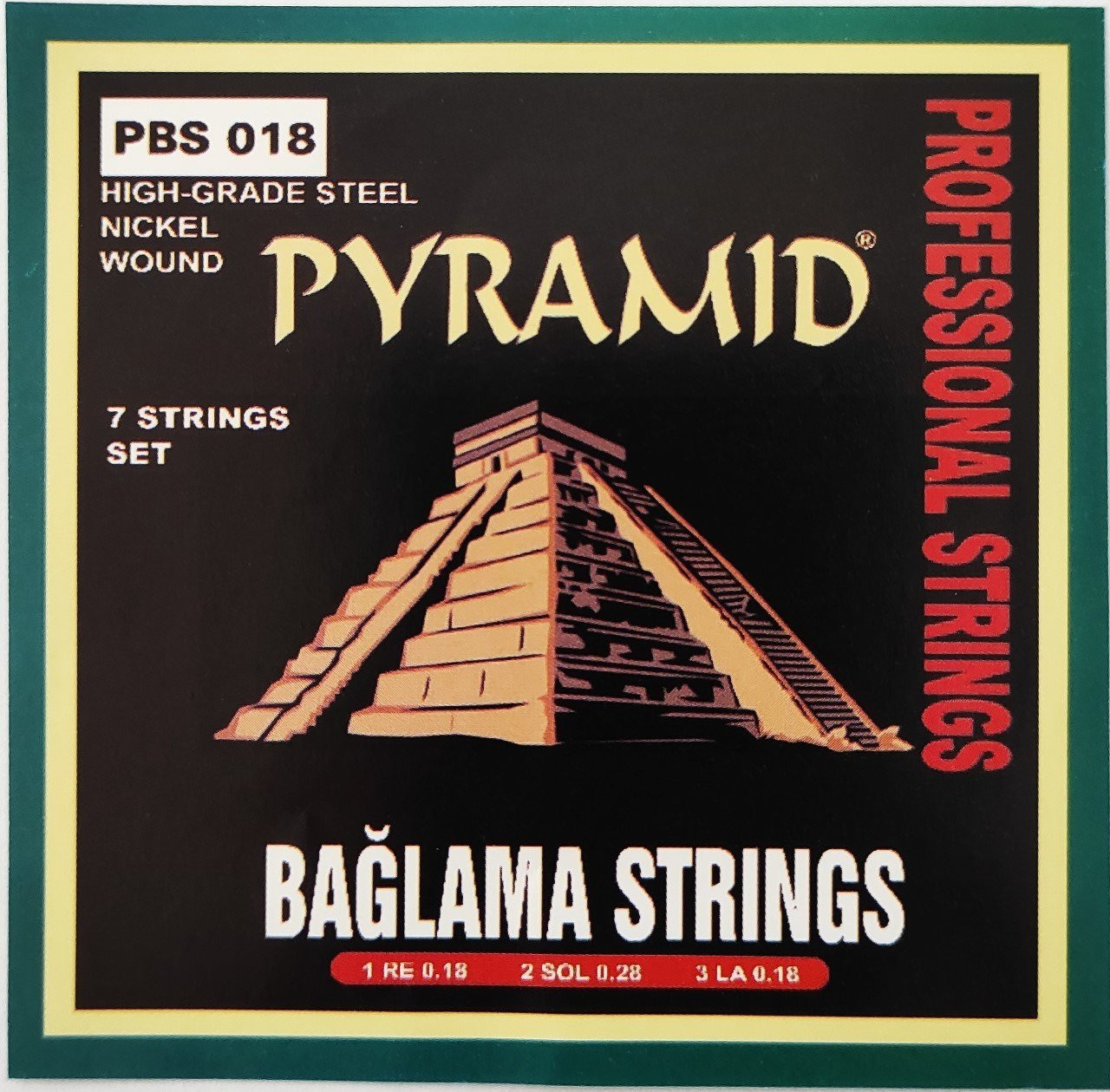 Pyramid Pbs18 018 Kısa Sap için Saz Teli - Alman