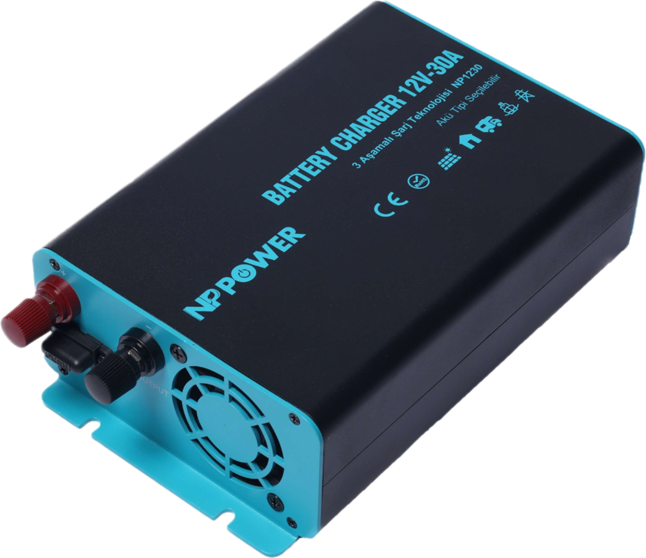 NP Power 12V 30A Akü Şarj Cihazı - idefix