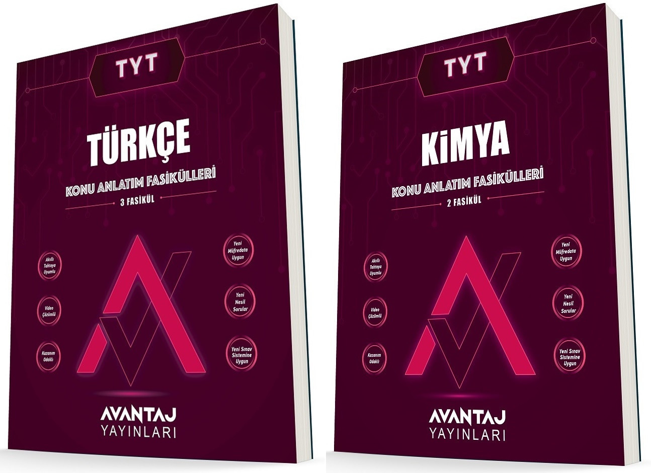 Avantaj Tyt Türkçe + Kimya Konu Anlatım Fasikülleri Seti 2 Kitap 2023 ...