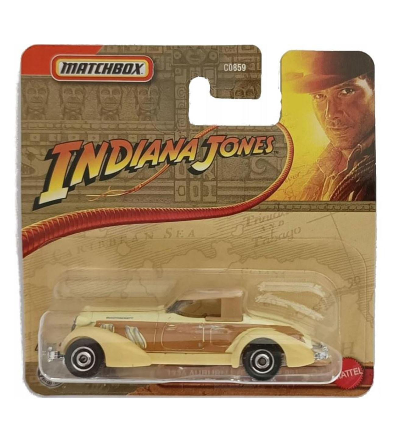 Matchbox - 1936 Auburn Speedster 851 - Indiana Jones (1/64) 2025 Case